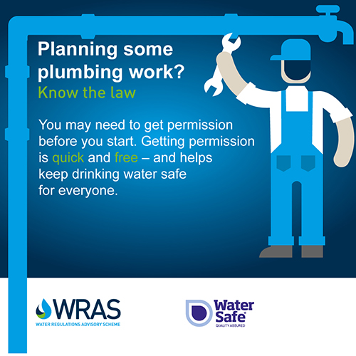 ‘Plumbing work must meet regulations,’ warns WRAS - kbbreview