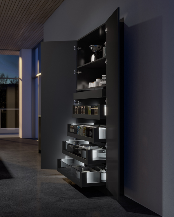 Integrated lighting: the new draw for drawers - kbbreview